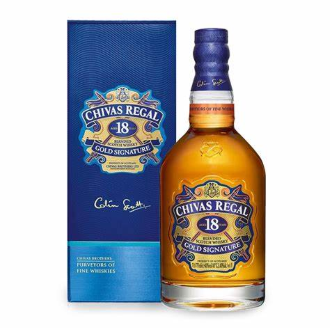 WHISKY 18 ANOS CHIVAS REGAL ESTU 700 CC - Distribuidora Uruguay Express