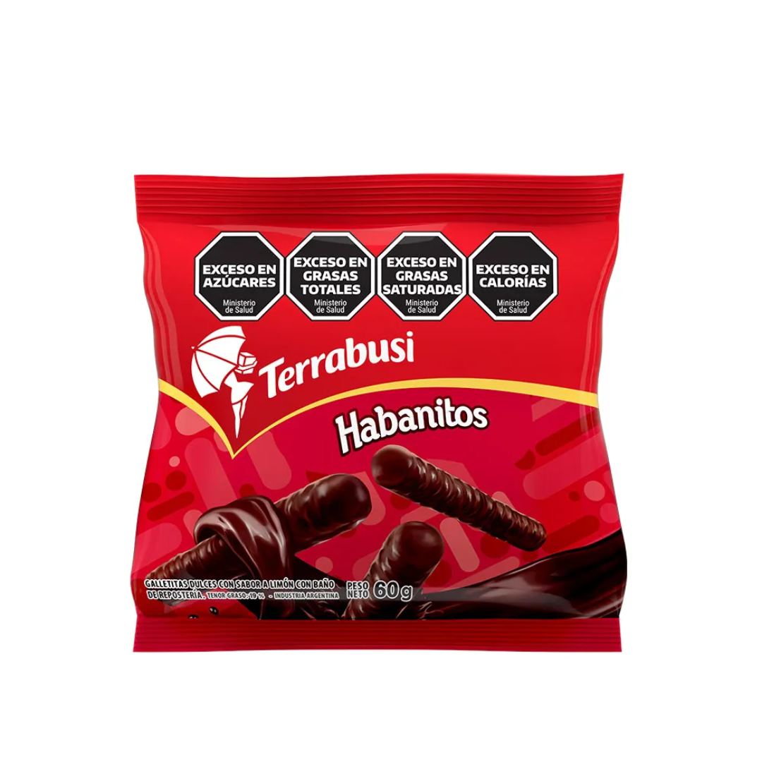 HABANITOS TERRABUSI 60 G - Distribuidora Uruguay Express
