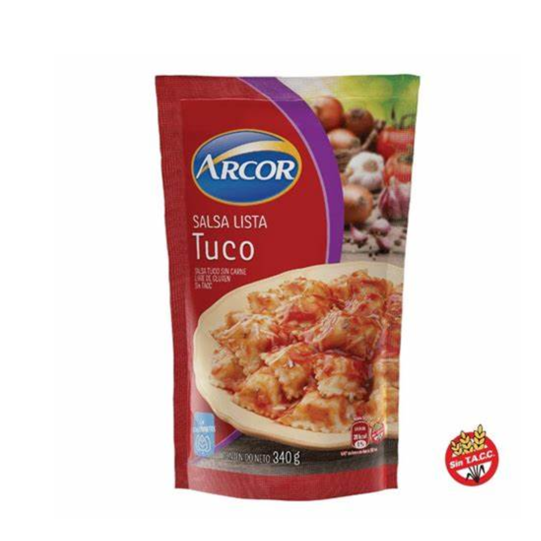 SALSA TUCO ARCOR DP 340 G - Distribuidora Uruguay Express